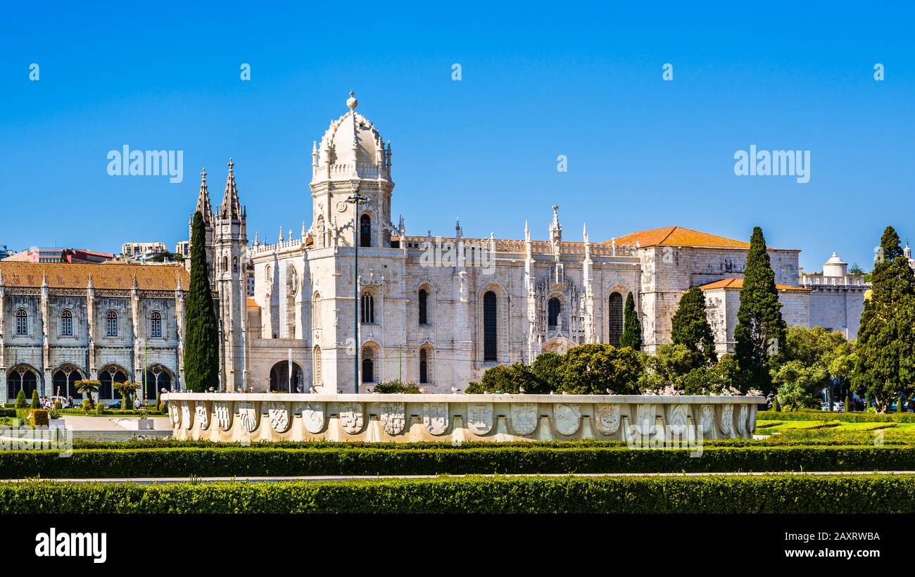 Monastery of the order of saint jerome hi-res stock photography and ...