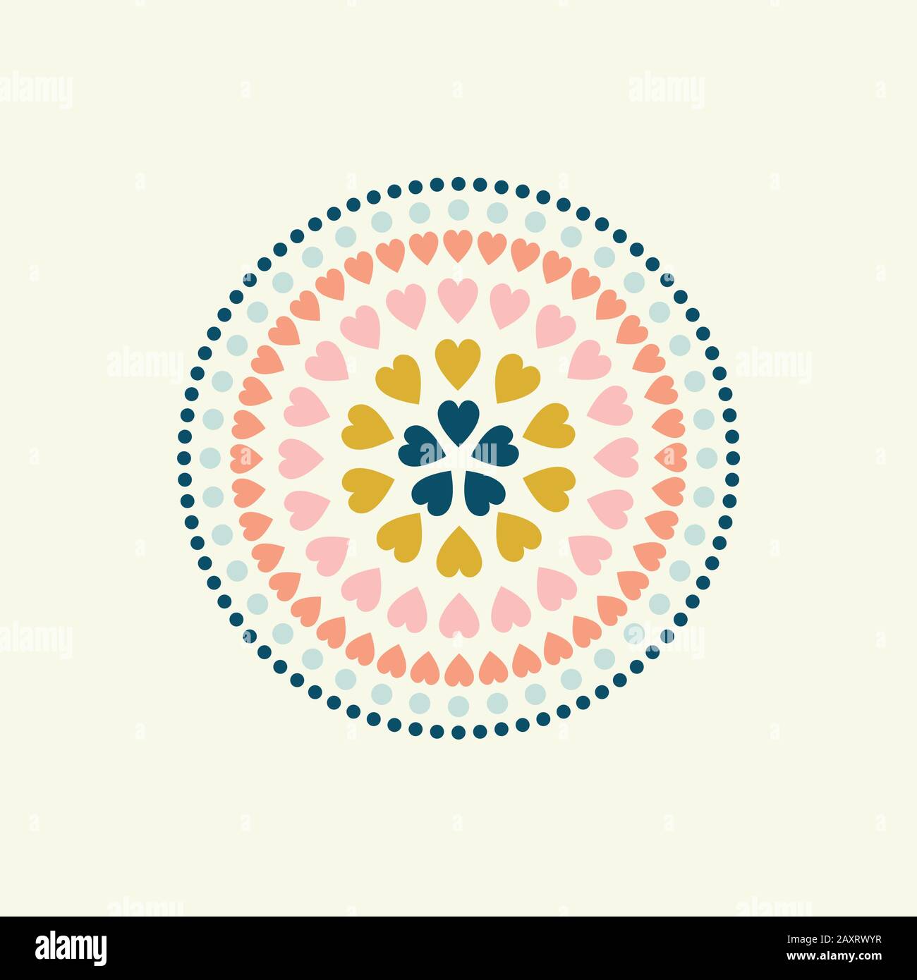 Colourful dots circle Stock Vector Images - Alamy