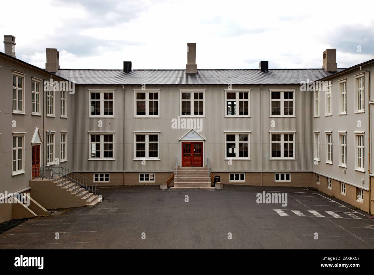 Village school steps stairs hi-res stock photography and images - Alamy