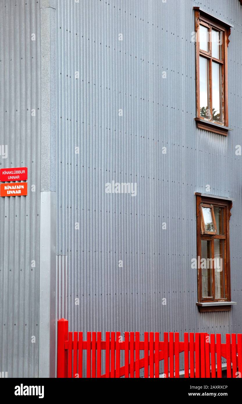 House, window, city, Iceland, Reykjavik Stock Photo - Alamy