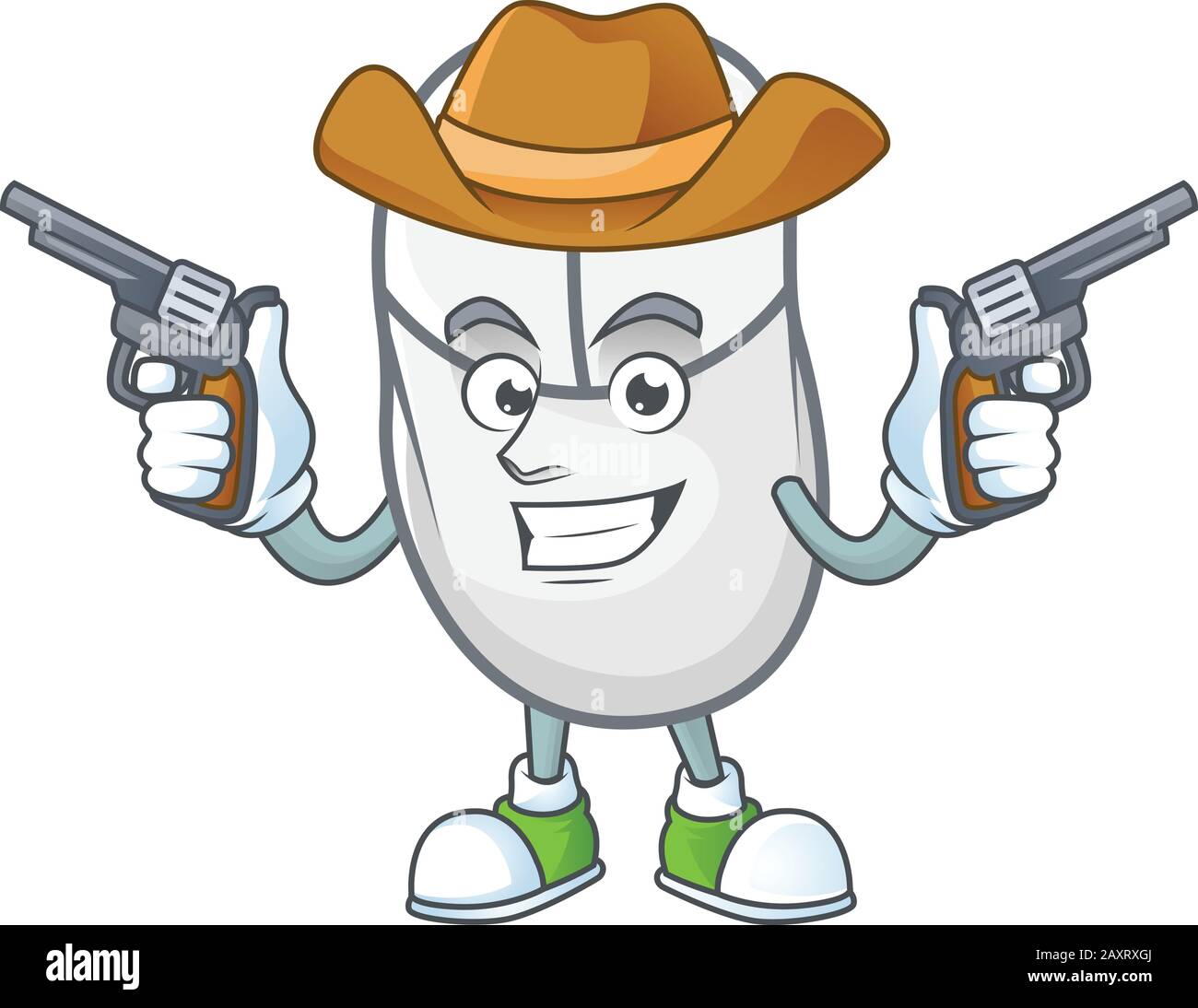 Gun computer mouse Stock Vector Images - Alamy