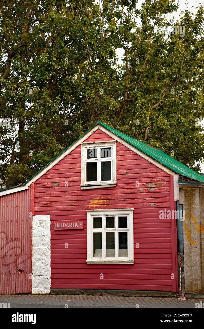 House, window, city, Iceland, Reykjavik Stock Photo - Alamy