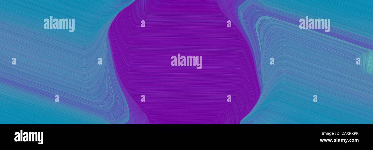 decorative header design with steel blue, dark magenta and dark cyan ...