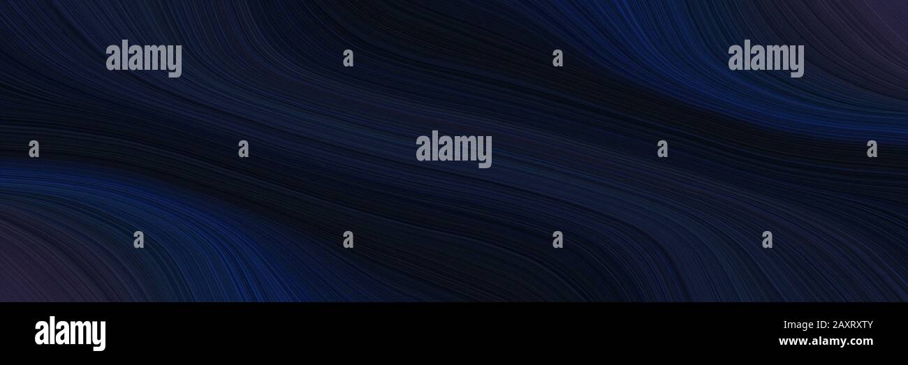 colorful designed horizontal header with very dark blue, midnight blue ...