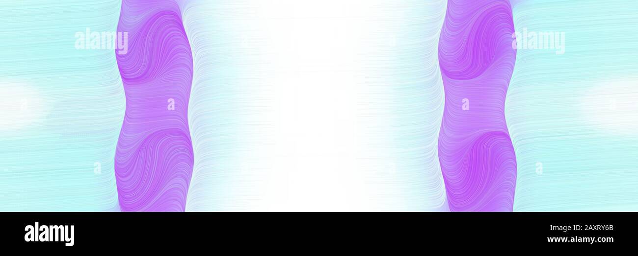 decorative horizontal header with light cyan, orchid and light pastel ...