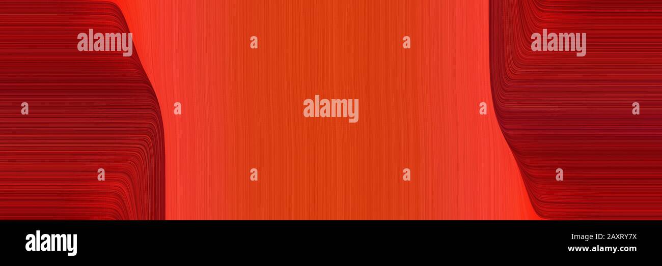 modern designed horizontal header with orange red, dark red and maroon ...