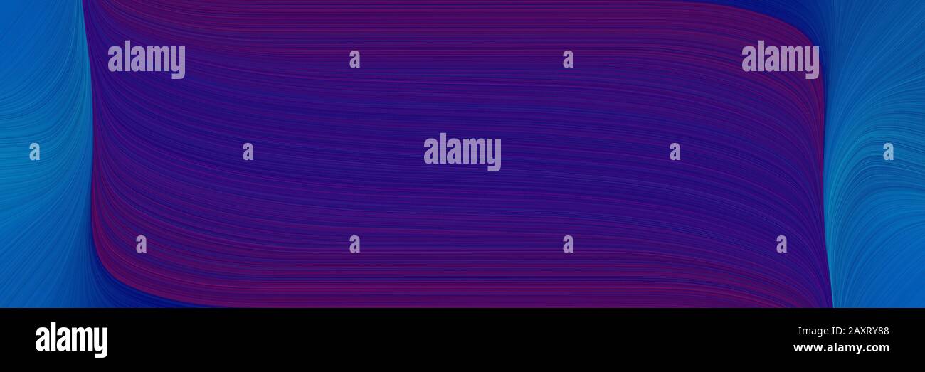 flowing header design with midnight blue, strong blue and very dark ...