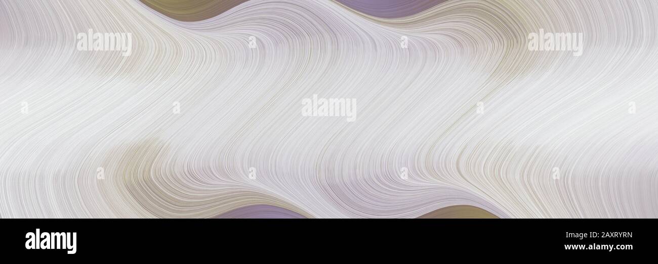 decorative designed horizontal header with light gray, gray gray and ...