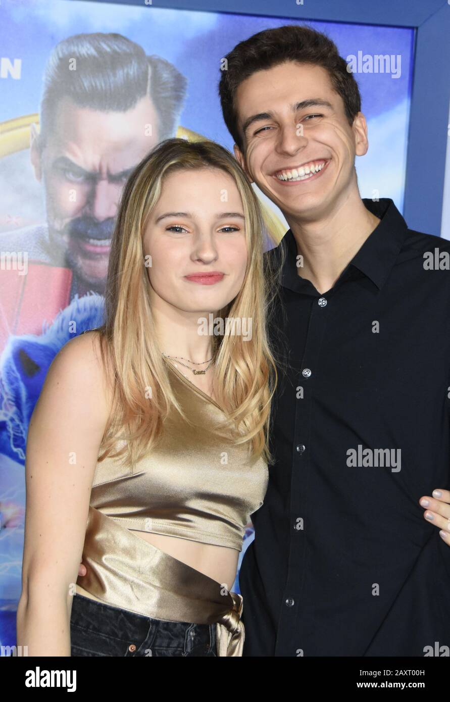 Westwood, California, USA 12th February 2020 Cosette Rinab and Youtuber ...