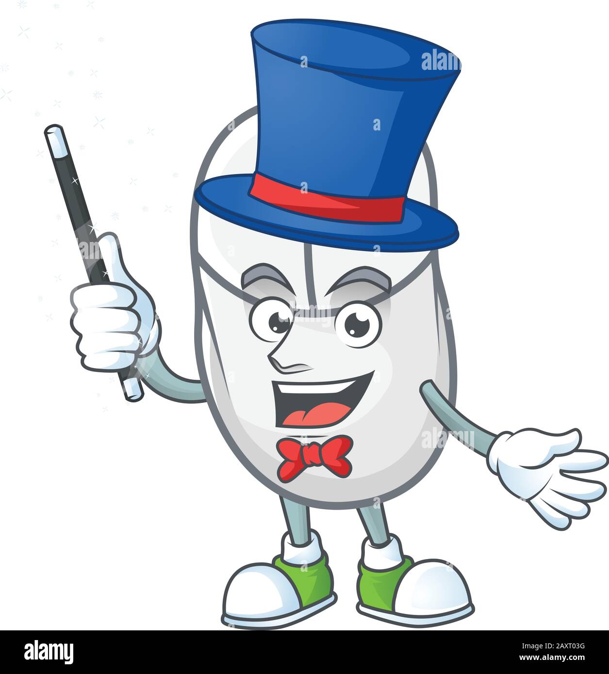 Cartoon illustration cute mouse wizard hi-res stock photography and ...