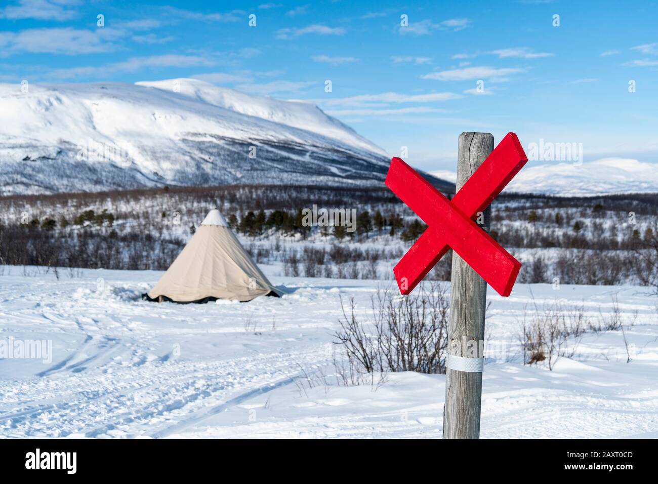 Snowmobile marks hi-res stock photography and images - Alamy