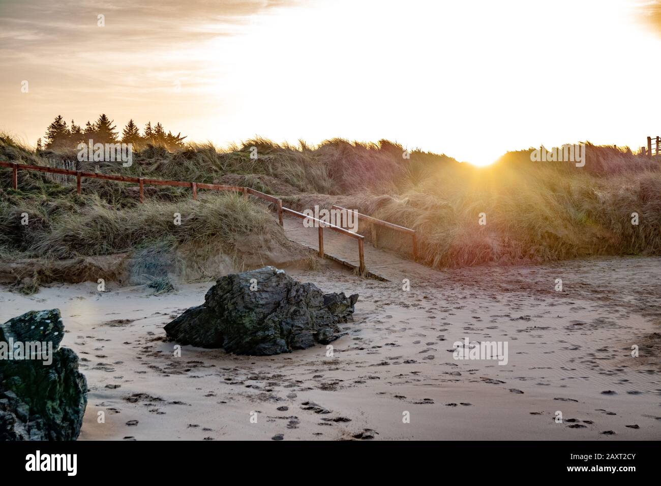 Culdaff beach, Inishowen Peninsula. County Donegal - Ireland Stock ...