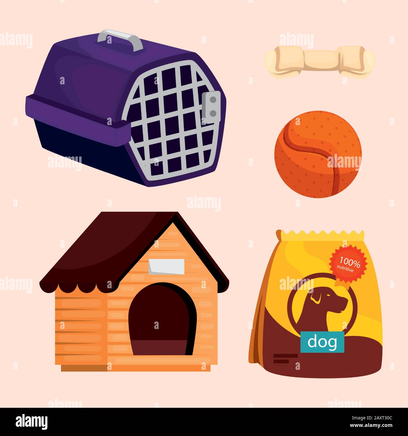 collection of icons for dogs Stock Vector Image & Art - Alamy
