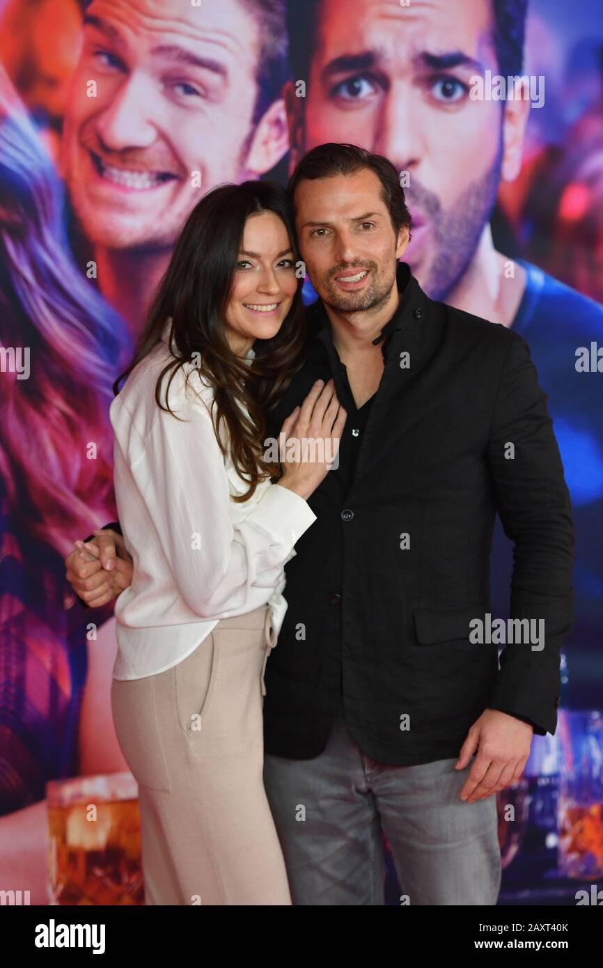 Munich, Deutschland. 12th Feb, 2020. Quirin BERG (producer) with Kara ...