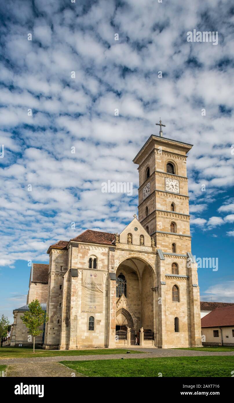 Roman Catholic Cathedral, 13th century, tower 17th century, at Alba ...