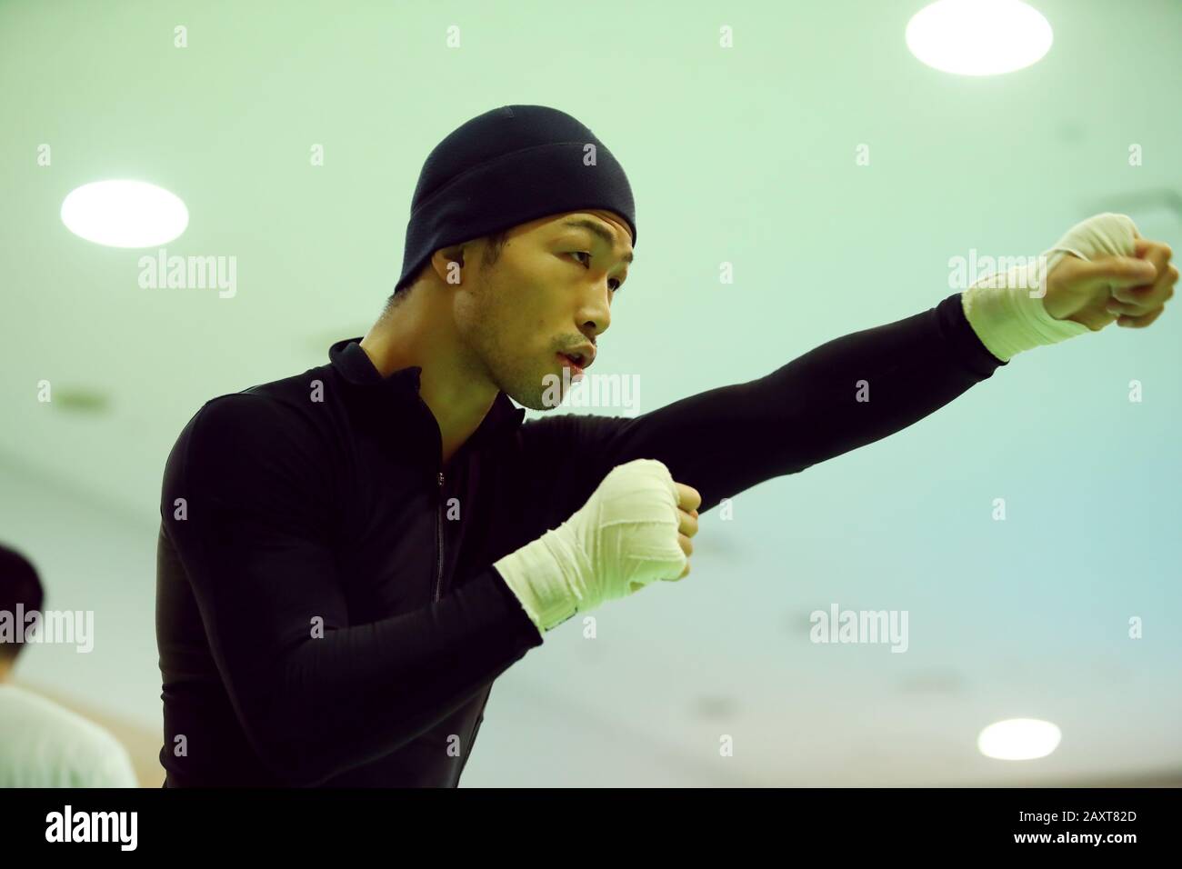 Tokyo, Japan. 13th Feb, 2020. Ryomei Tanaka (JPN) Boxing : Training ...