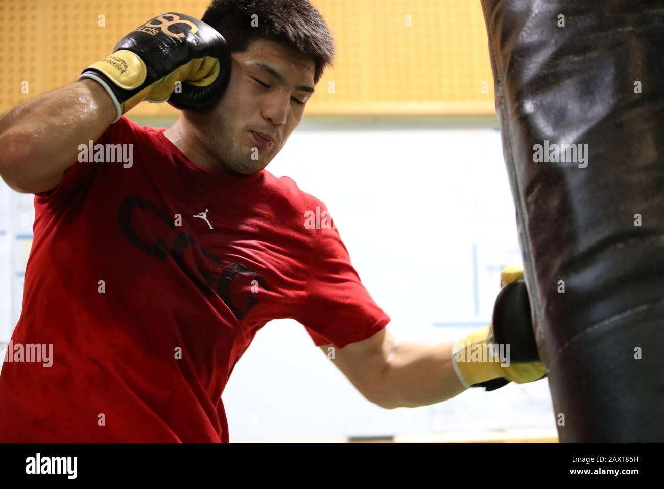Tokyo, Japan. 13th Feb, 2020. Ren Umemura (JPN) Boxing : Training ...