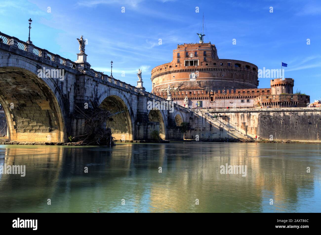 Rome - Castel saint Angelo, Italy Stock Photo - Alamy