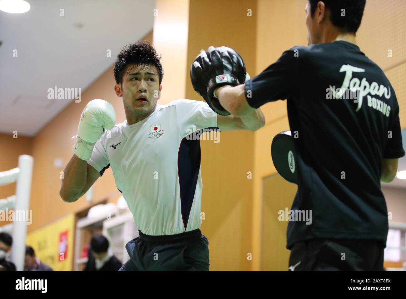 Tokyo, Japan. 13th Feb, 2020. Yuito Moriwaki (JPN) Boxing : Training ...