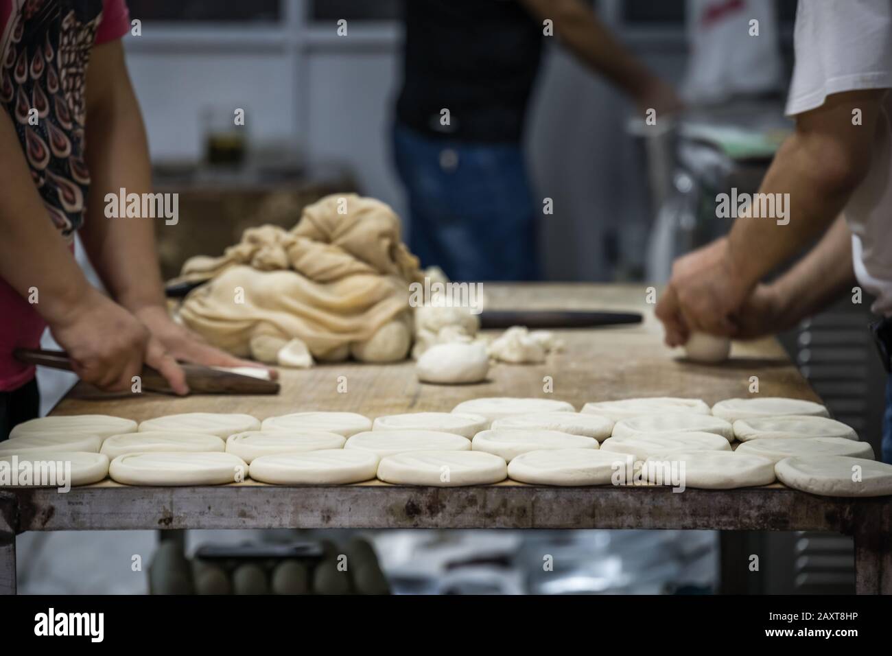 Man selling fresh bread in street hi-res stock photography and images ...