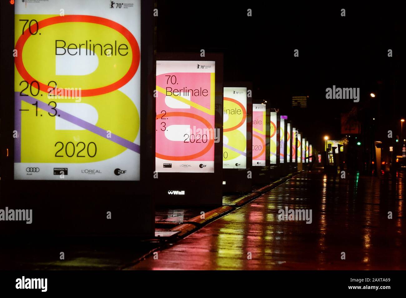 Berlin, Germany. 03rd Feb, 2020. Posters for the Berlinale 2020 are ...