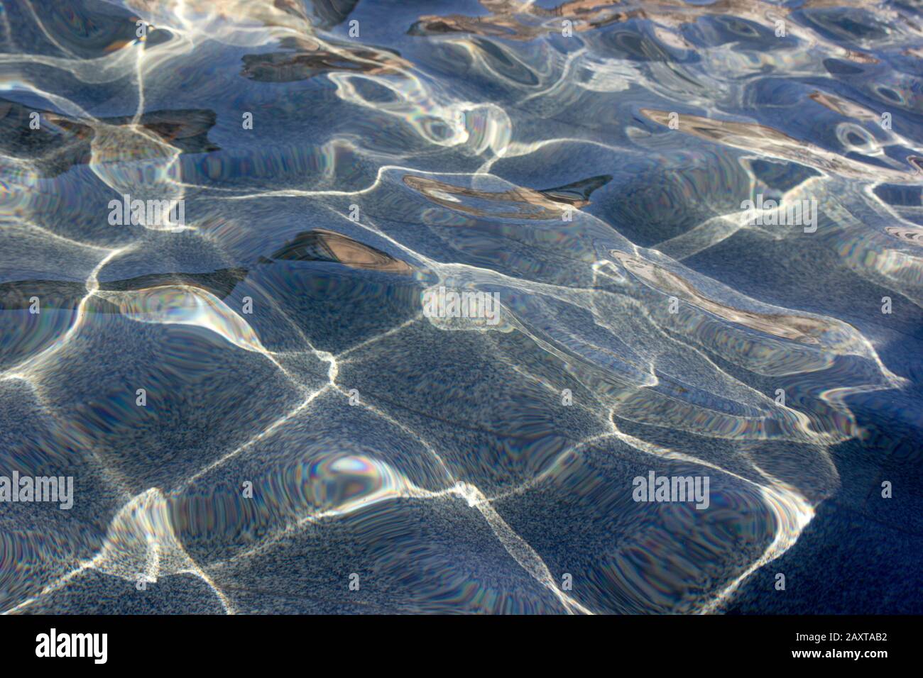 swimming pool wave pattern background Stock Photo - Alamy