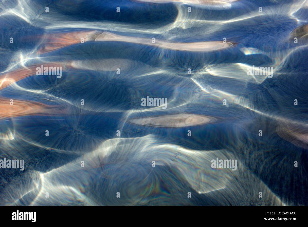 swimming pool wave pattern background Stock Photo - Alamy