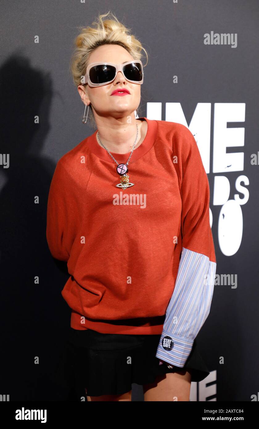 Jaime Winstone arriving during the NME Awards, held at Brixton Academy ...