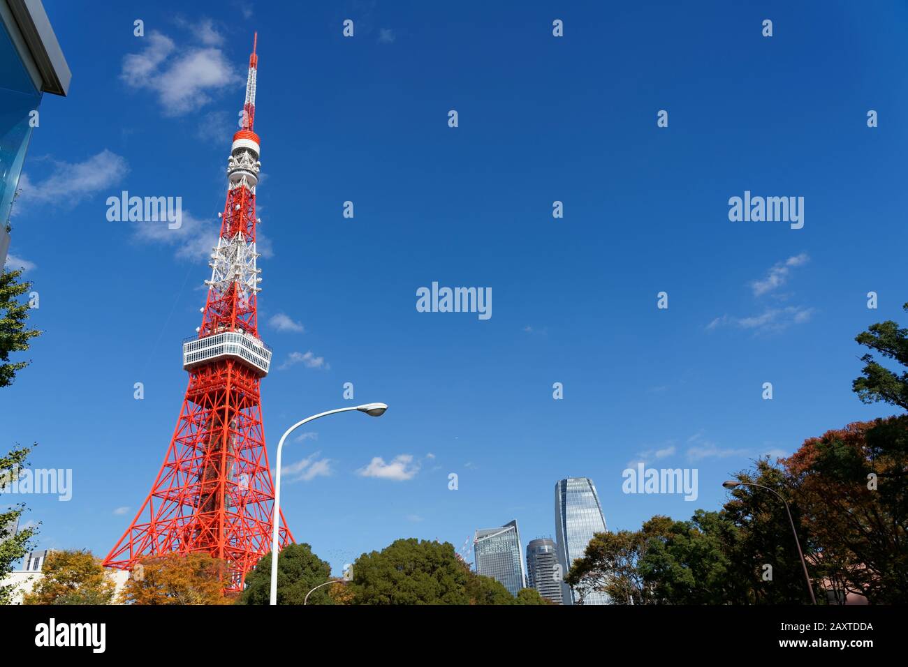 Tokyo, Japan: November 15, 2019: Daylight time lapse of Tokyo tower ...