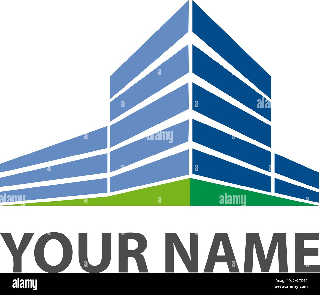 Business building glass offices Stock Vector Images - Alamy