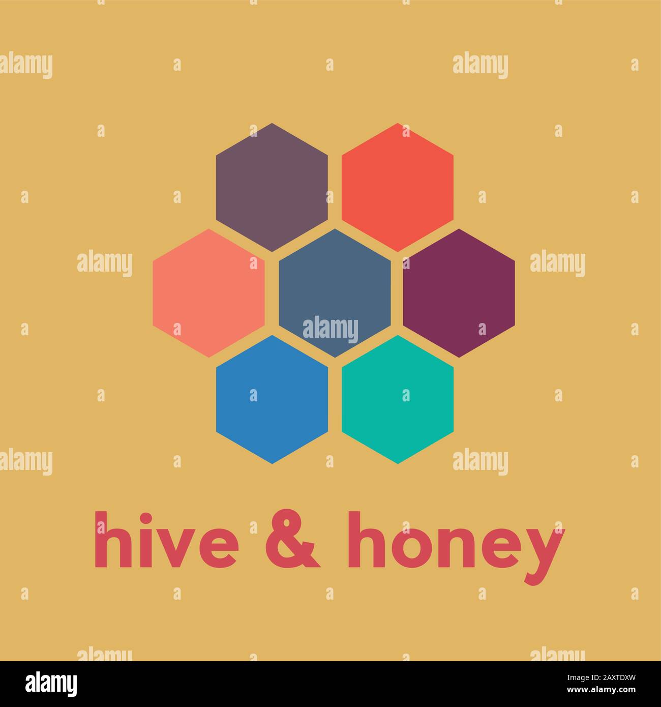 Bee technology company logo Stock Vector Images - Alamy