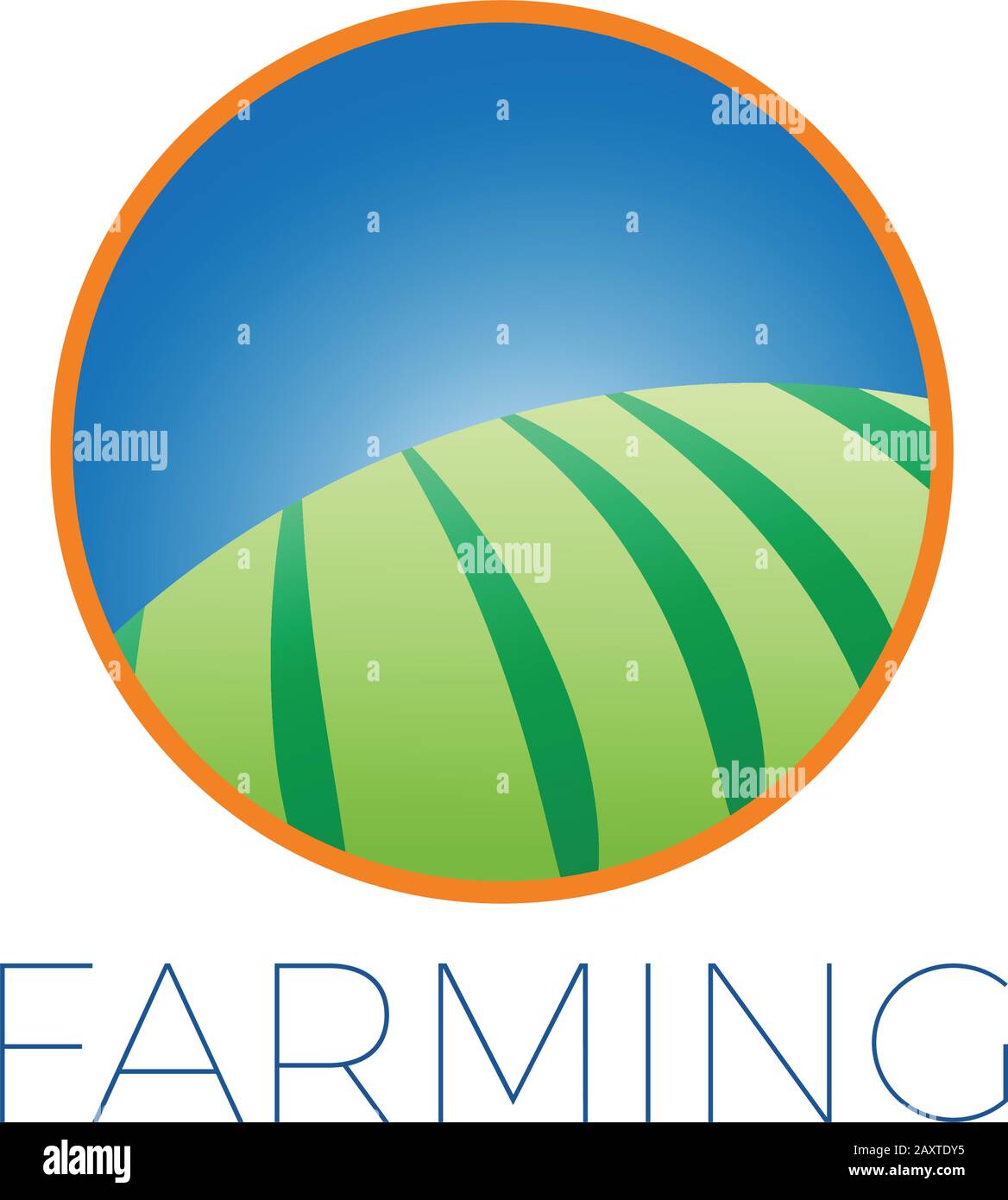 Vector sign organic farming, Greengrocer Stock Vector Image & Art - Alamy