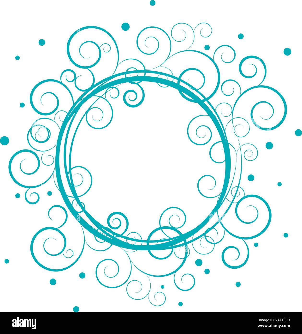 Vector blue vortex and swirls. Washing concept Stock Vector Image & Art ...