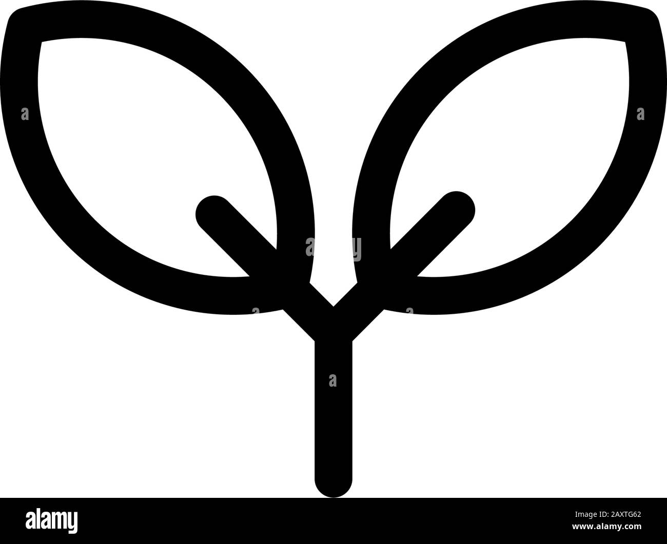 Leaf icon design template vector Stock Vector Image & Art - Alamy