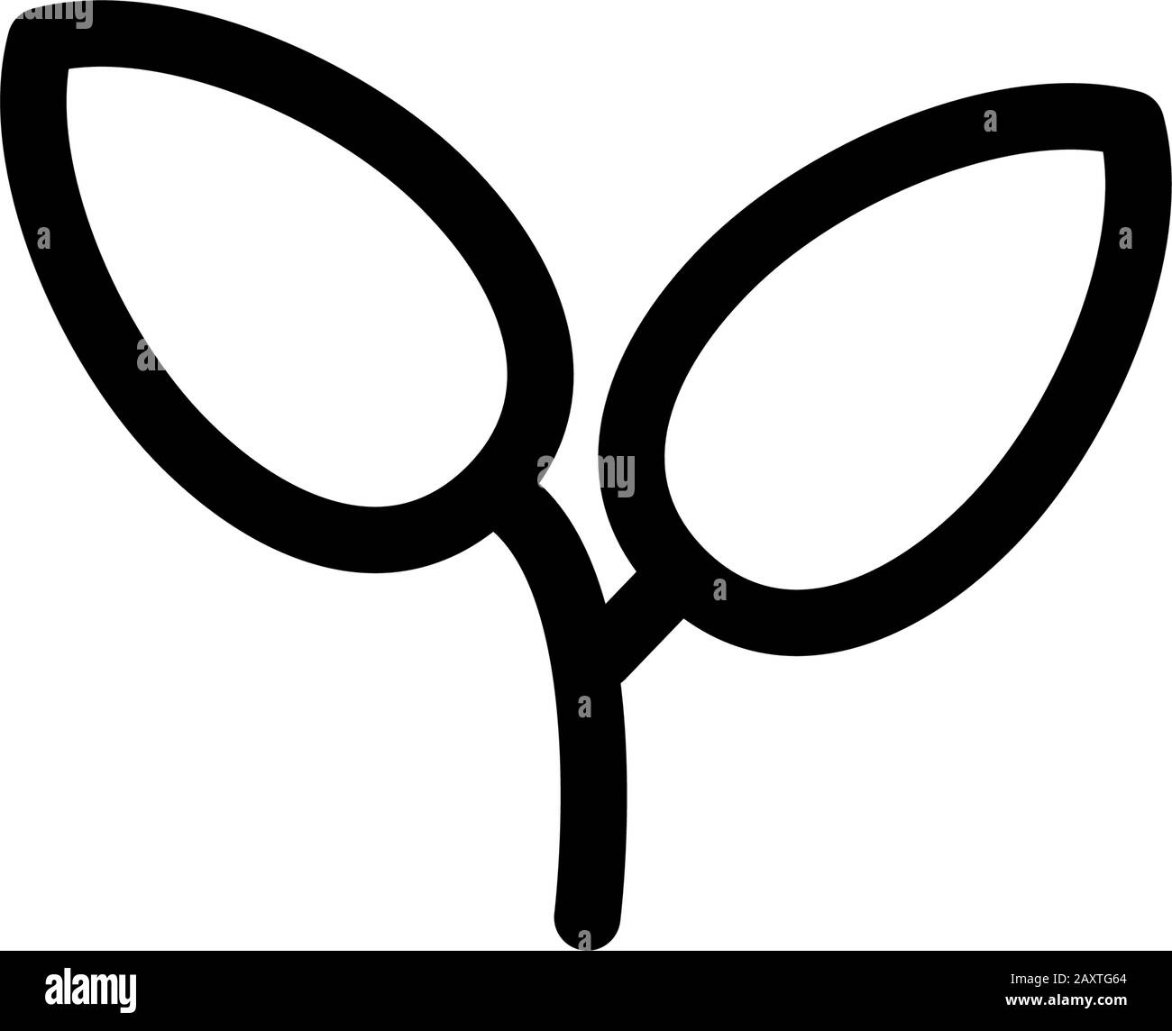 Leaf icon design template vector Stock Vector Image & Art - Alamy