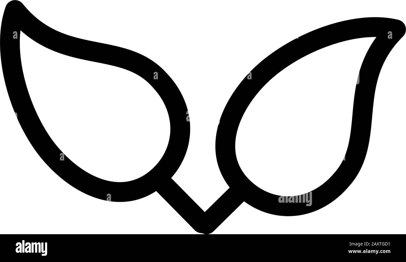 Leaf icon design template vector Stock Vector Image & Art - Alamy