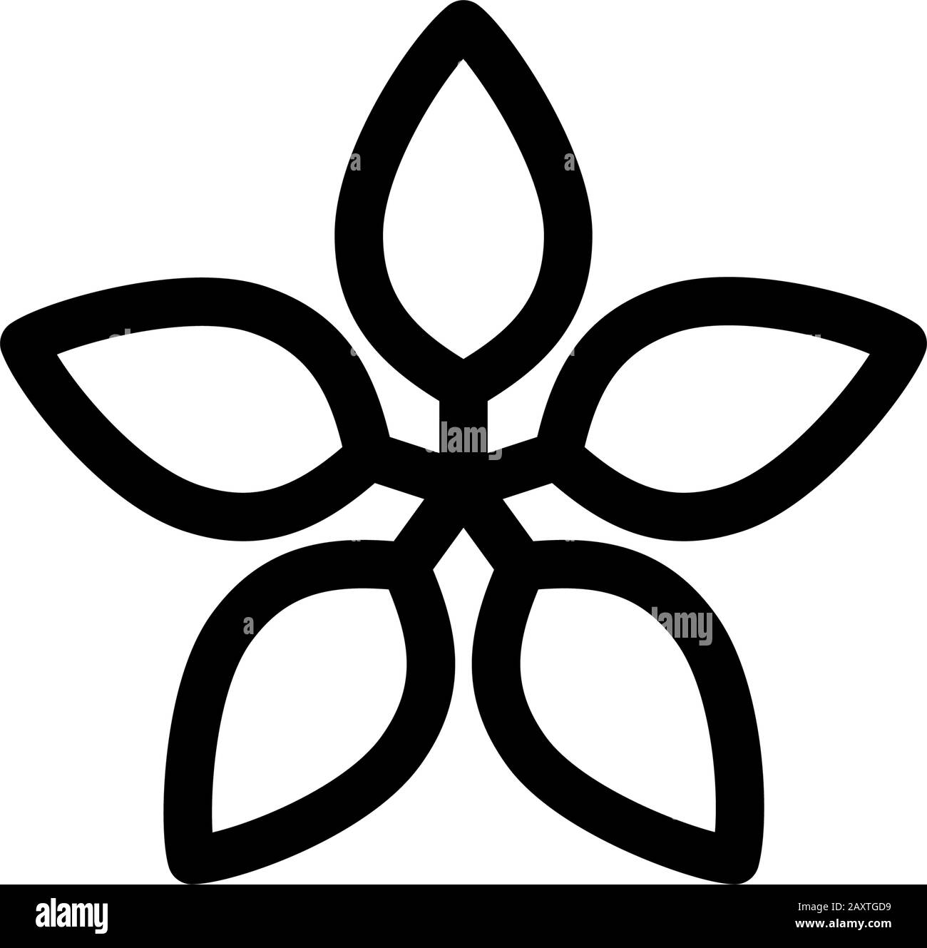 Leaf icon design template vector Stock Vector Image & Art - Alamy