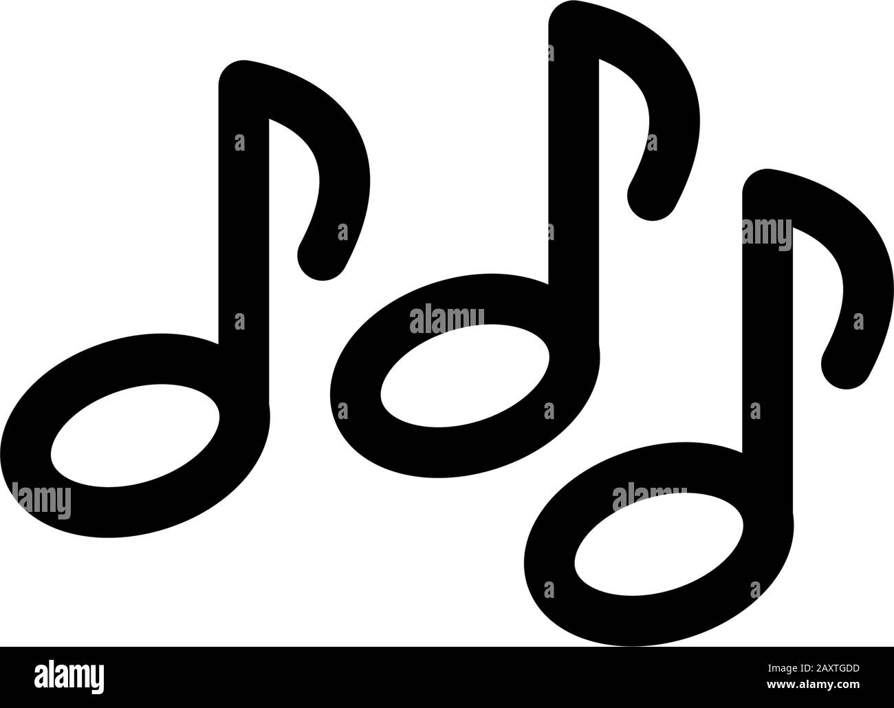 Music icon design template vector Stock Vector Image & Art - Alamy