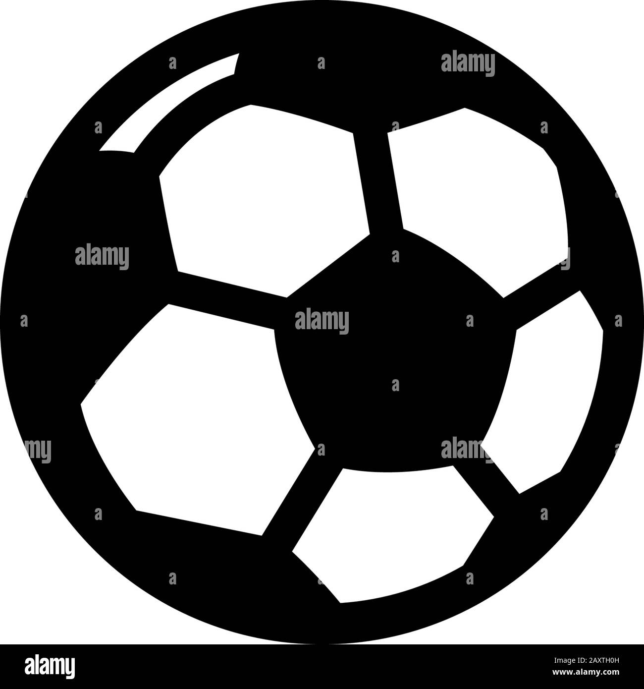 Soccer ball icon design template Stock Vector Image & Art - Alamy