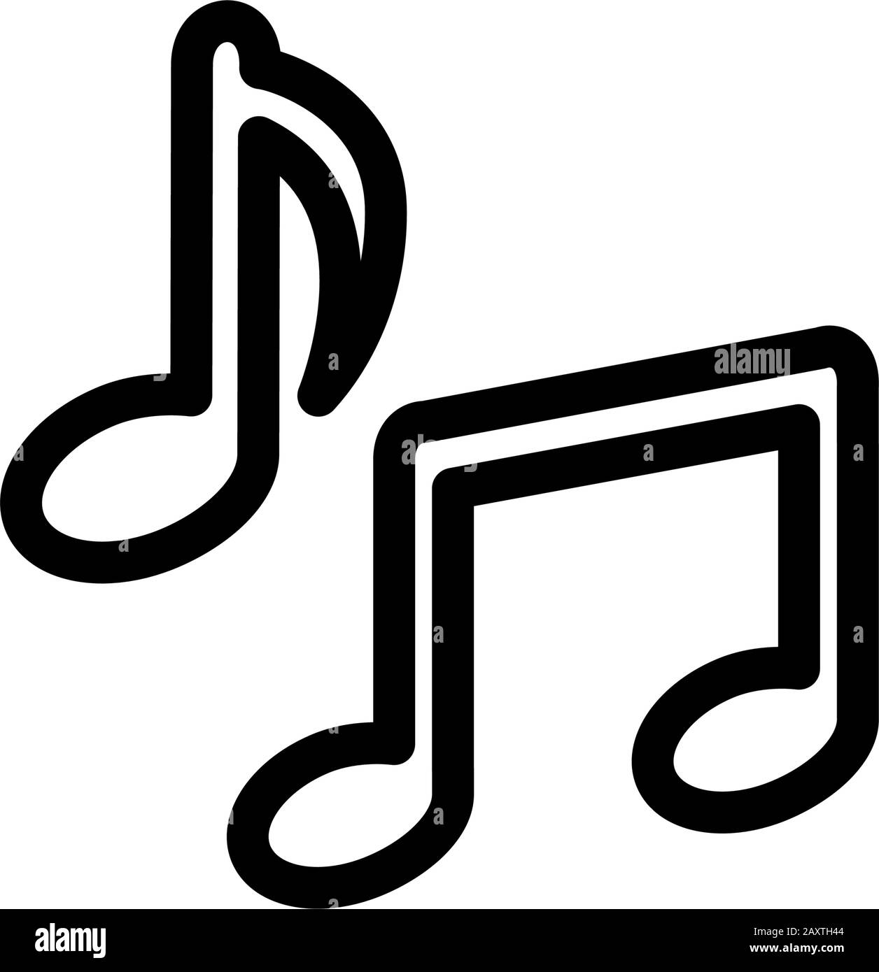 Music icon design template vector Stock Vector Image & Art - Alamy