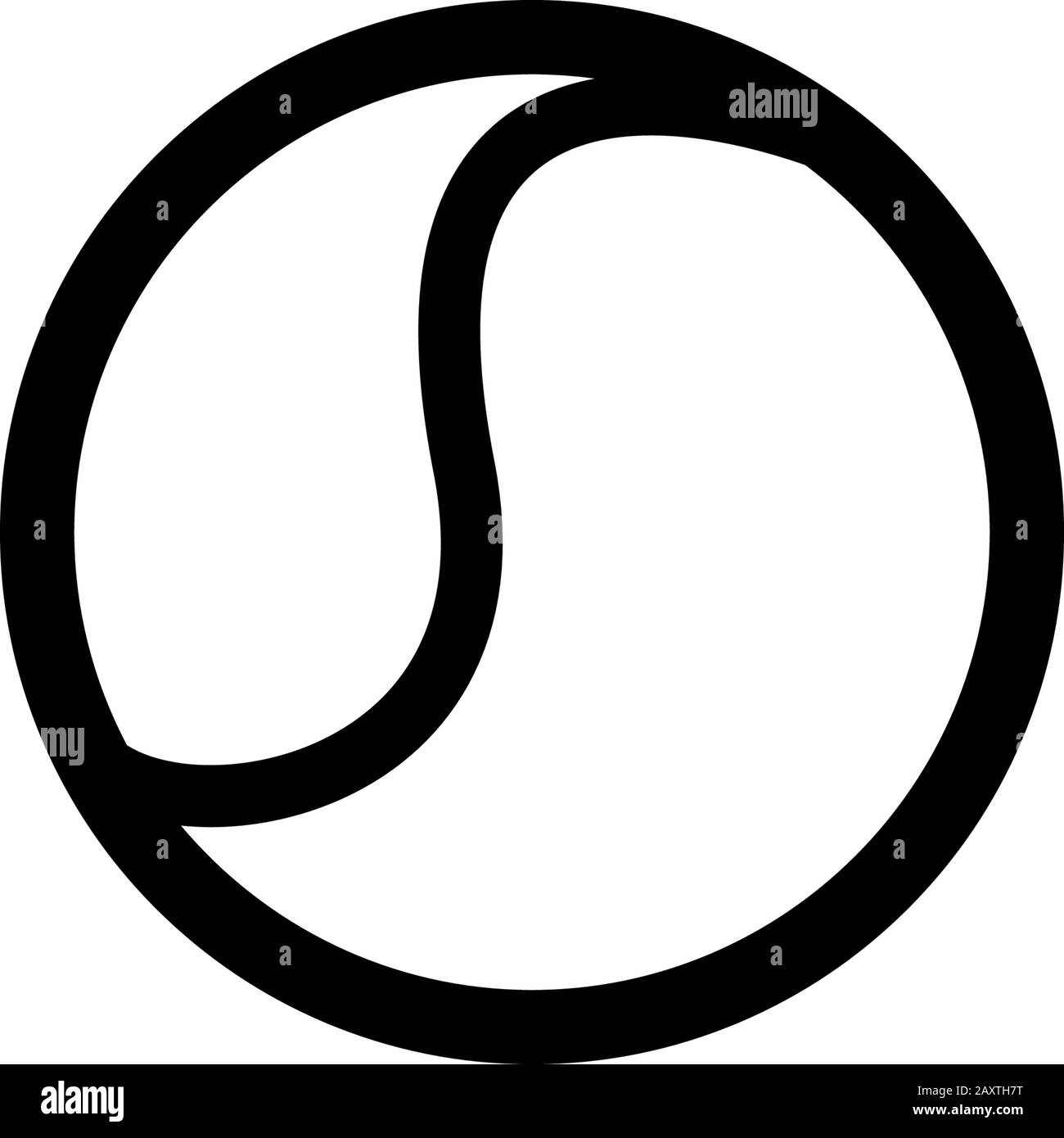 Tennis ball icon design template Stock Vector Image & Art - Alamy