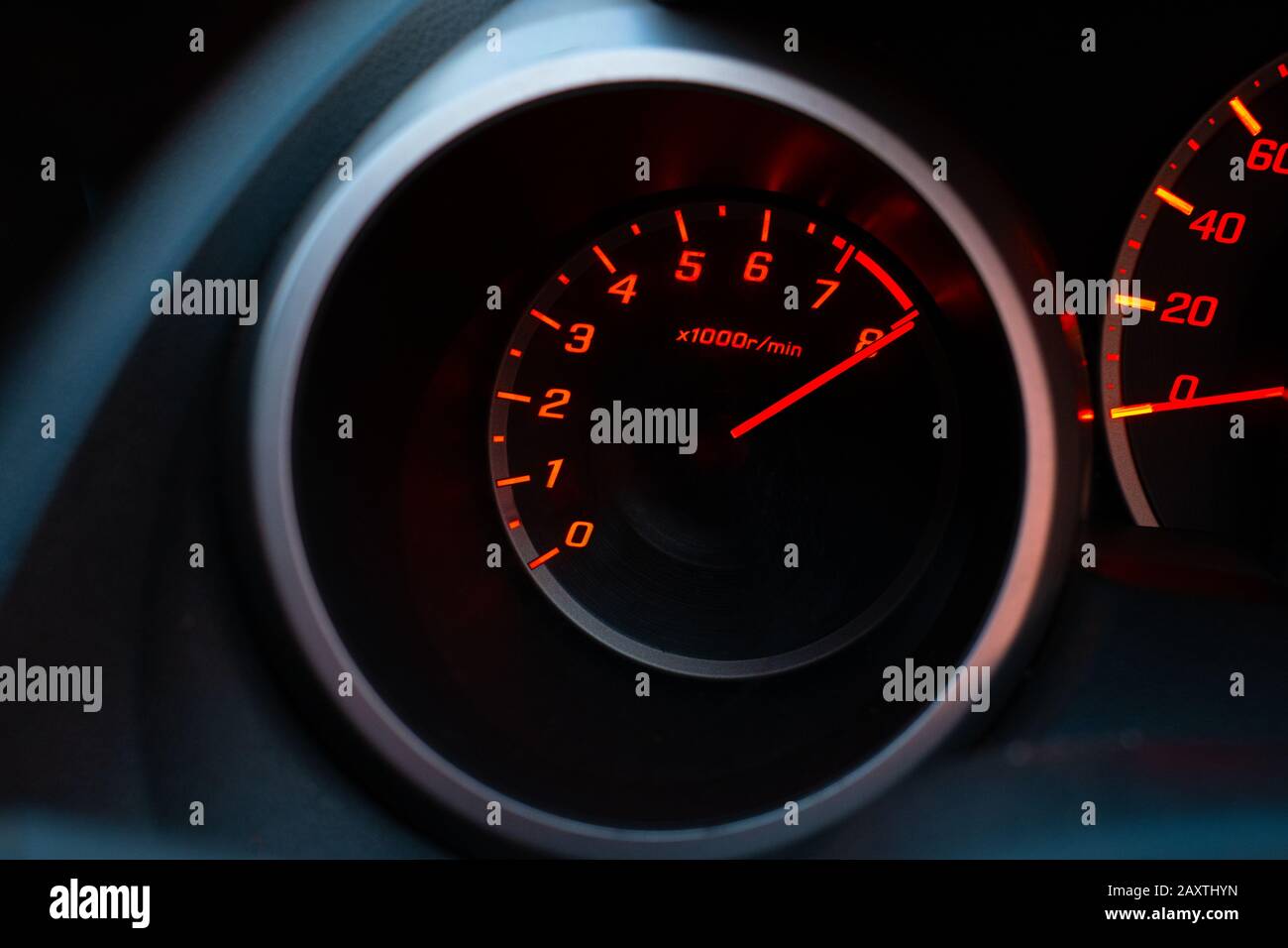 Speedometer Car Speedometer Speed Mph High Resolution Stock Photography ...