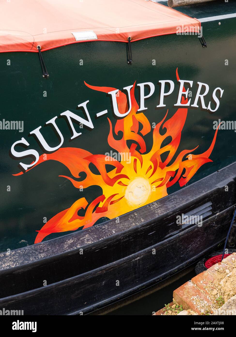 Sun Uppers, Narrow Boat Graphic, Narrow Boat, Kennet and Avon Canal ...