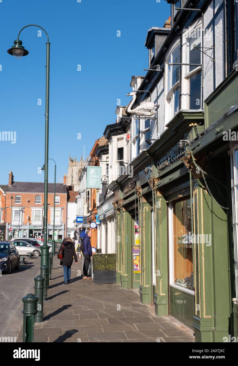 Beverley Town Centre Yorkshire High Resolution Stock Photography and ...