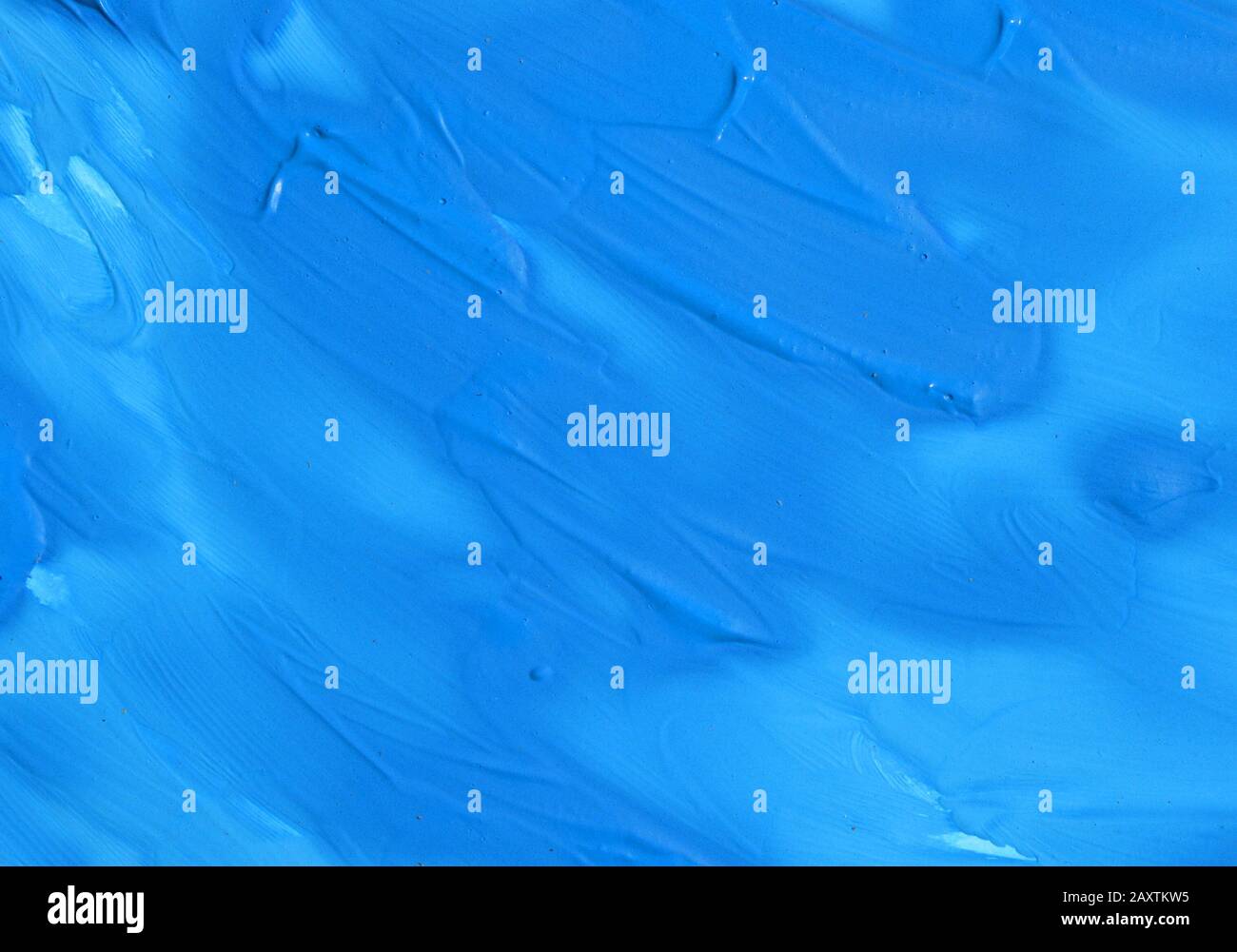 Monochromatic painting blue hi-res stock photography and images - Alamy