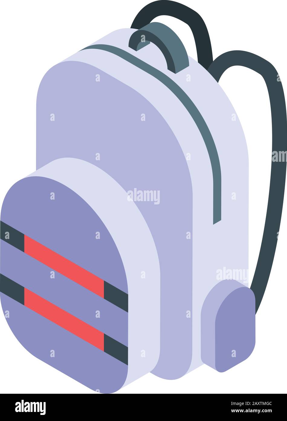 White backpack icon, isometric style Stock Vector Image & Art - Alamy