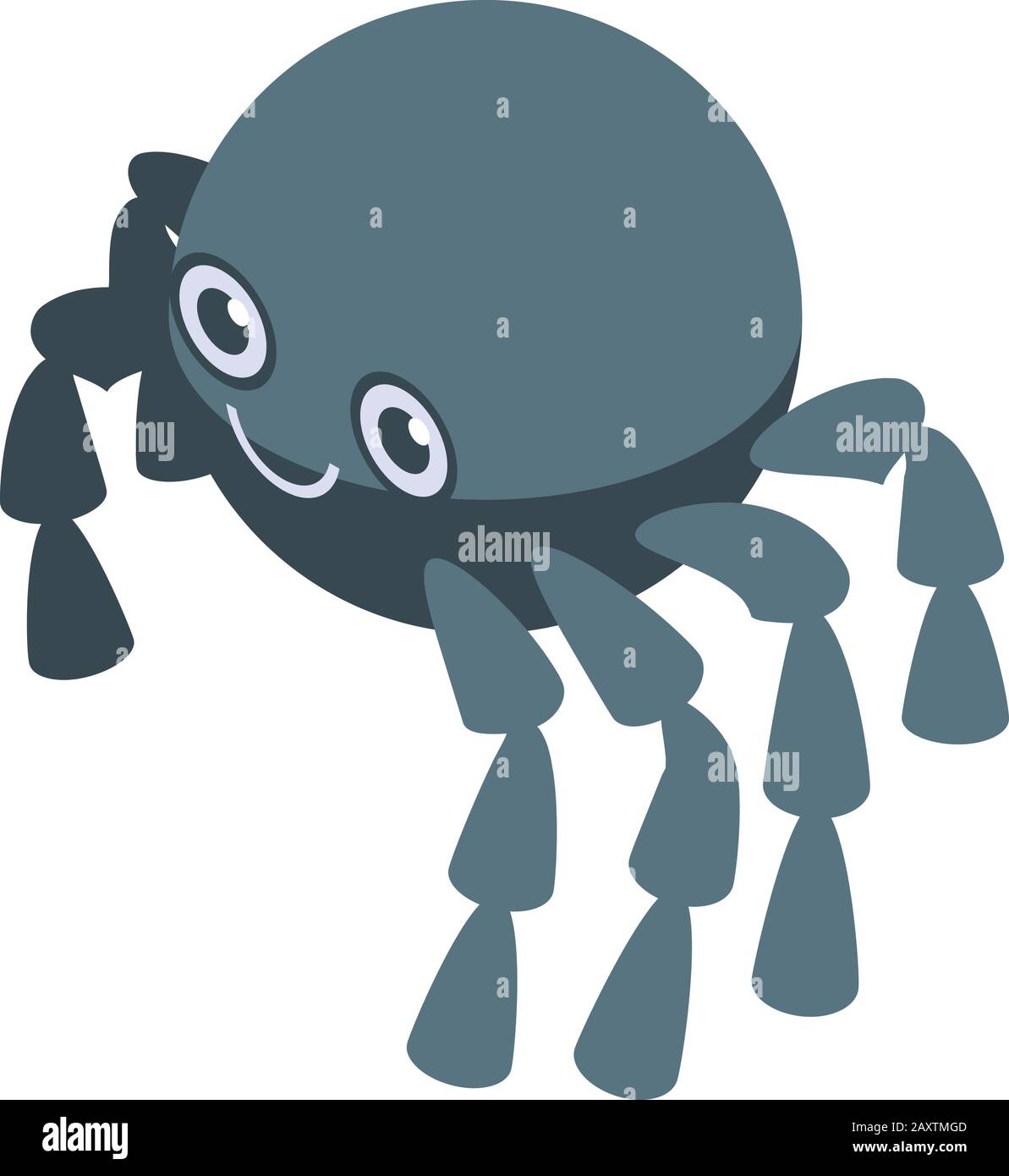 Smiling spider icon, isometric style Stock Vector Image & Art - Alamy