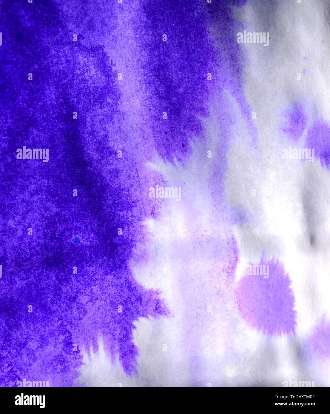 abstract purple ink stains with streaks on white wet paper Stock Photo ...