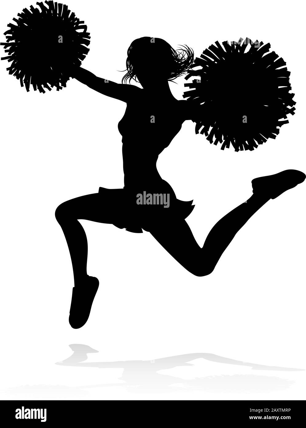 American cheerleaders Cut Out Stock Images & Pictures - Alamy