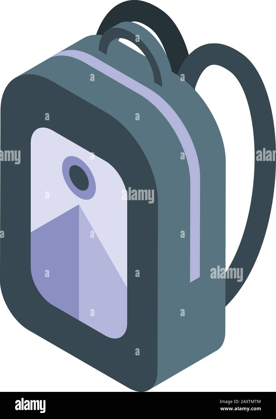 Student backpack icon, isometric style Stock Vector Image & Art - Alamy